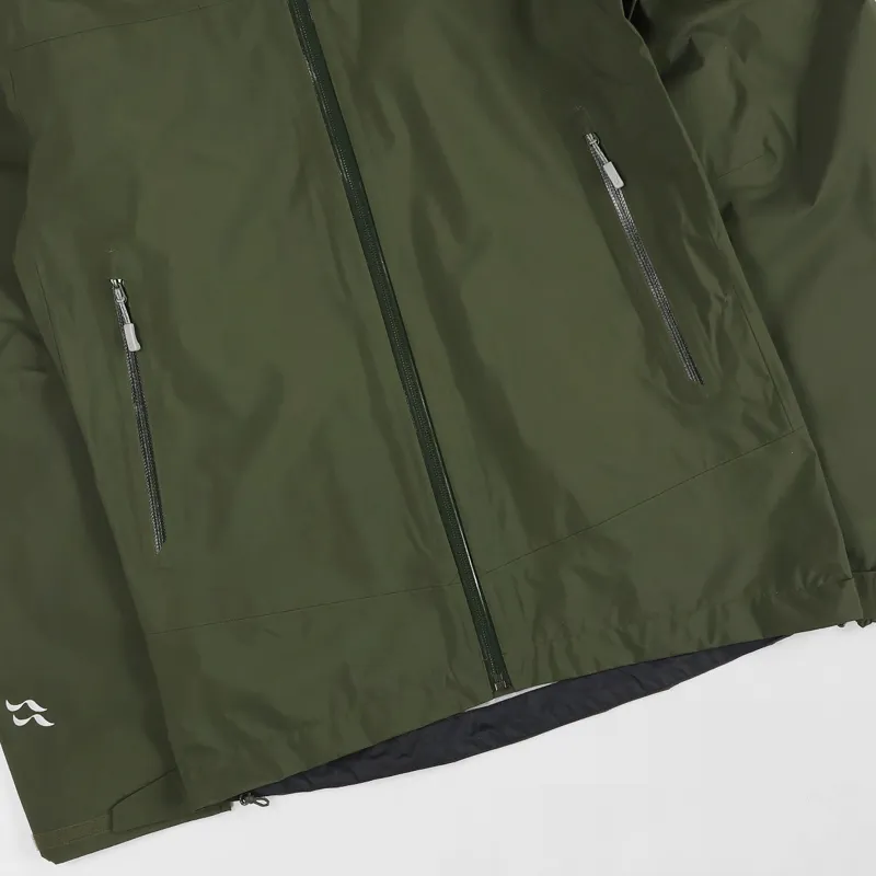 Rab Mens Outdoor GORE-TEX Waterproof Meridian Jacket Army Green