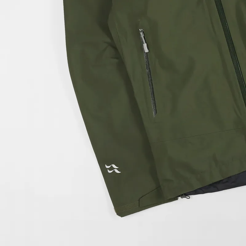 Rab Mens Outdoor GORE-TEX Waterproof Meridian Jacket Army Green