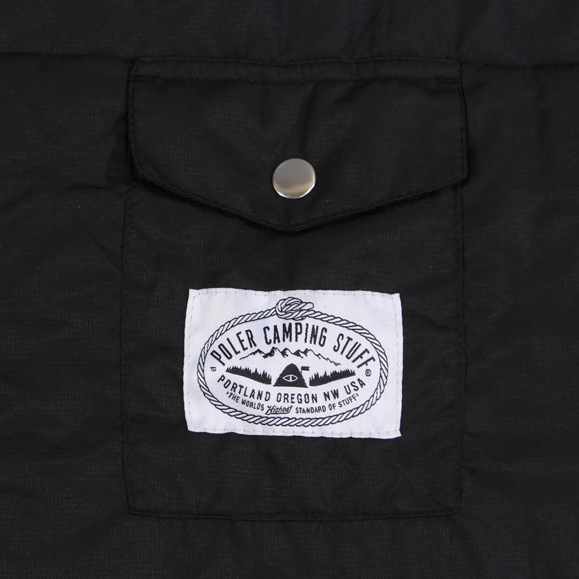 Poler Outdoor Stuff Napsack Synthetic Sleeping Bag Camp Black