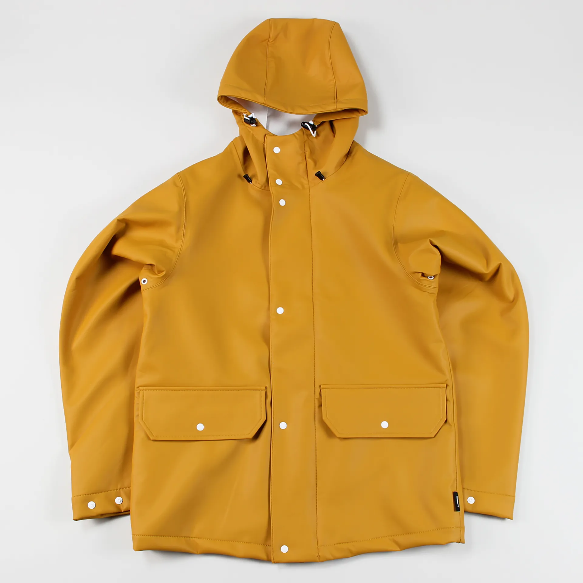 Finisterre Mens Noreaster Mac Waterproof Coat Jacket Dune Yellow