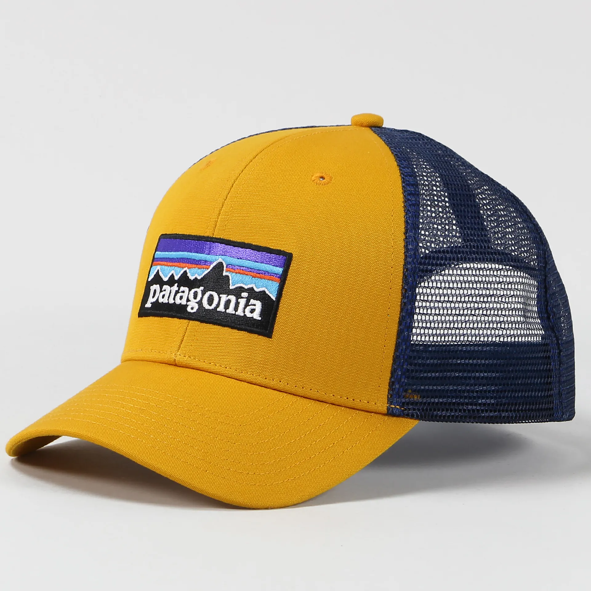 Patagonia P6 Mesh Trucker Cap Ysidro Yellow One Size Fits Most