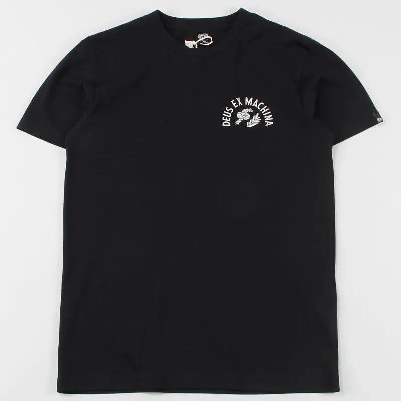 Deus Ex Machina Mens Short Sleeved Post Modern T Shirt Black