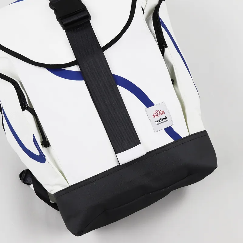 Sealand Recycled Roamer Yacht Sail Backpack Rucksack Bag White