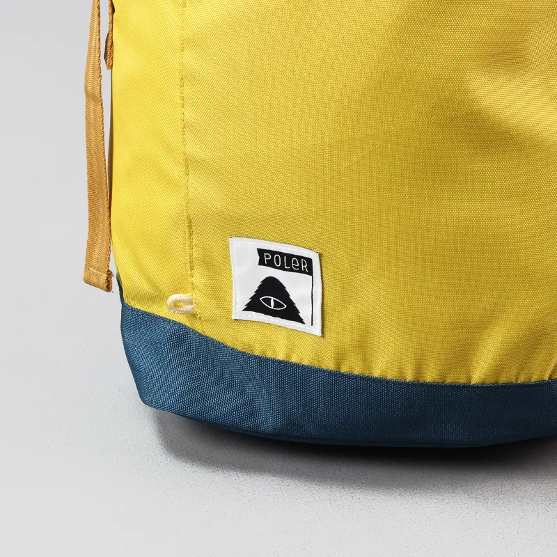 Poler Outdoor Stuff Unisex Rolltop Backpack Rucksack 21L Yellow