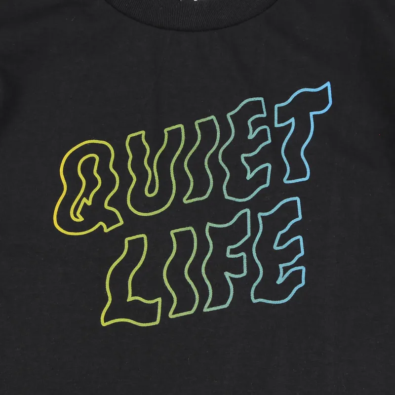 The Quiet Life Clothing Mens Short Sleeved Shakey Tee Black