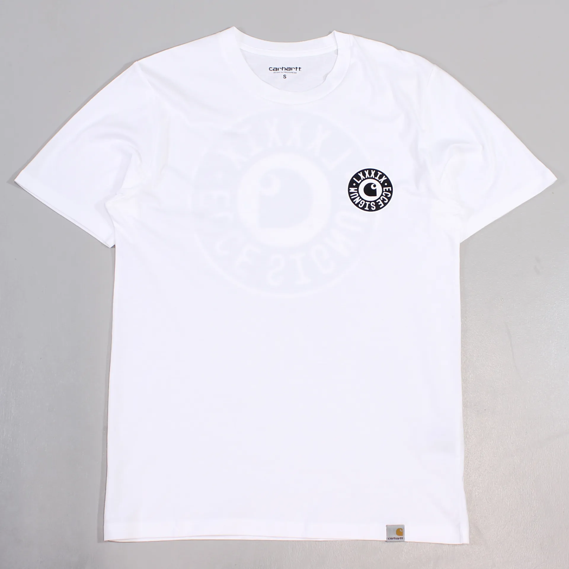 Carhartt Work In Progress Mens Signum T Shirt White Multicolour