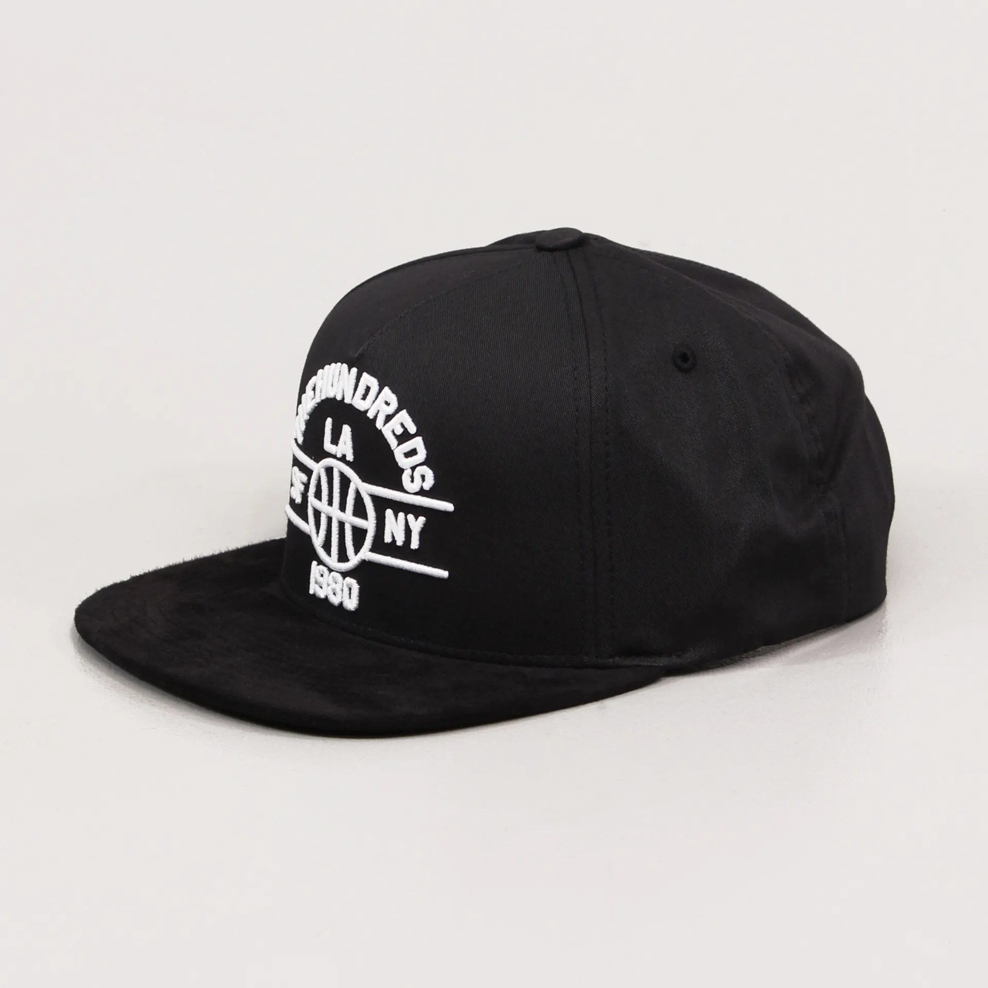 The Hundreds Mens Streak Snapback Adjustable Cap Black One Size