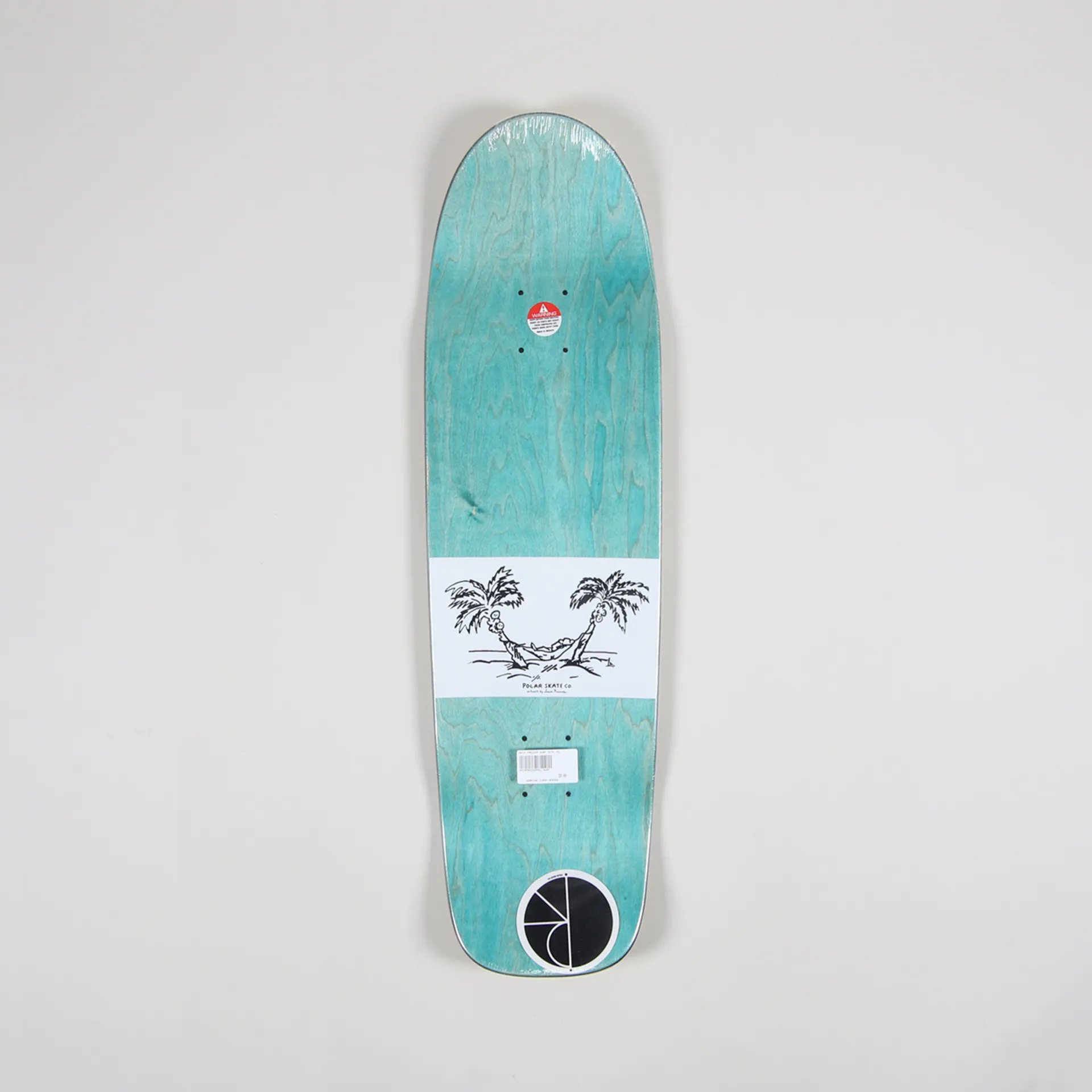 Polar Skate Co Shin Sanbongi Freedom Surf Deck Yellow 8.75 Inch