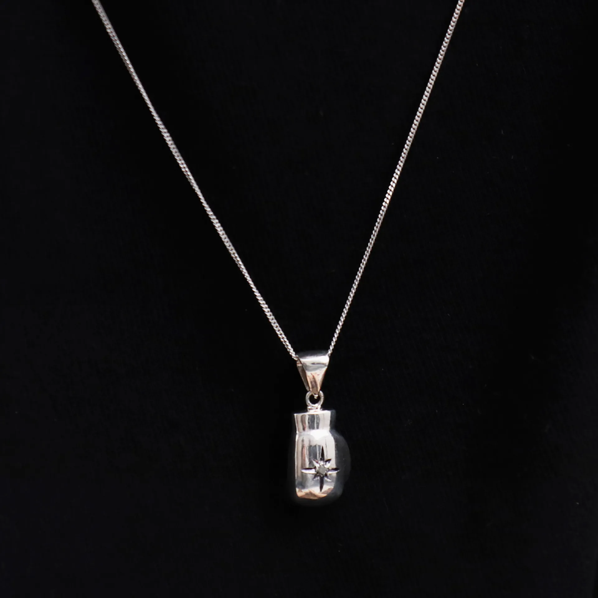 Johnny Hoxton LDN The Governor Pendant Necklace Sterling Silver