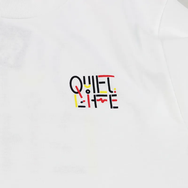 The Quiet Life TQL Clothing Mens Short Sleeved Tinker Tee White
