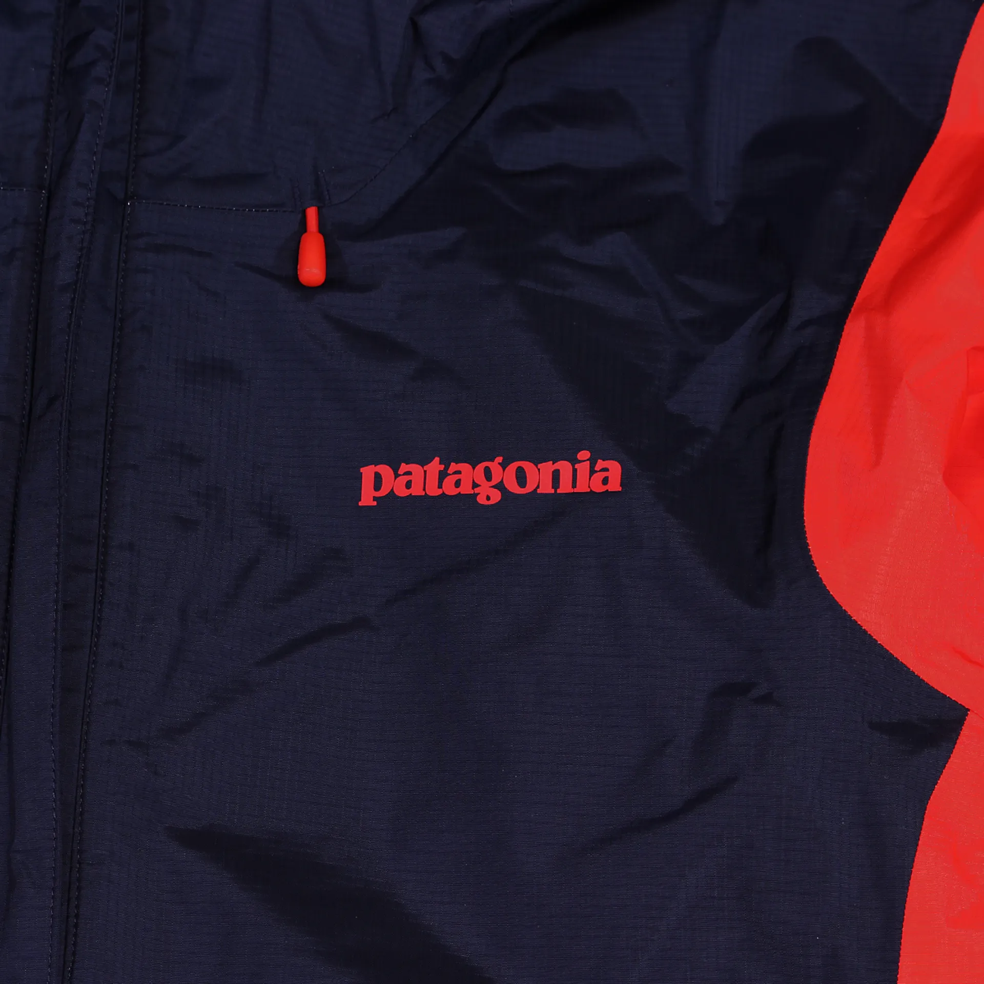 Patagonia Mens Waterproof Torrentshell Pullover Jacket Navy Blue