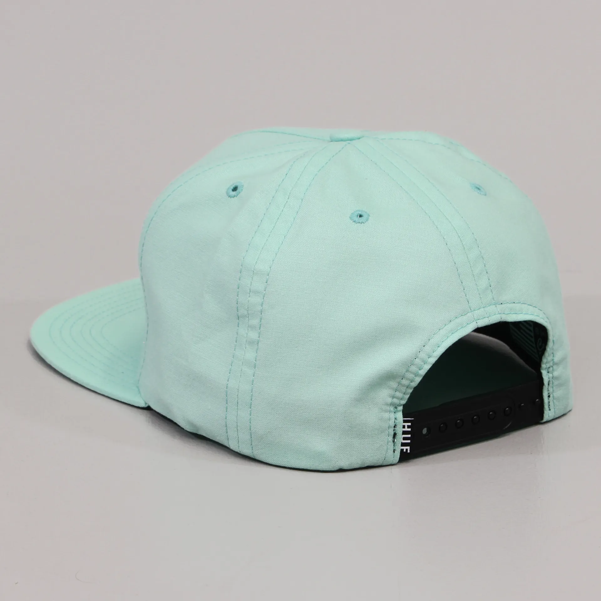 Huf Worldwide Mens Triple Triangle Snapback Cap Hat Mint Green