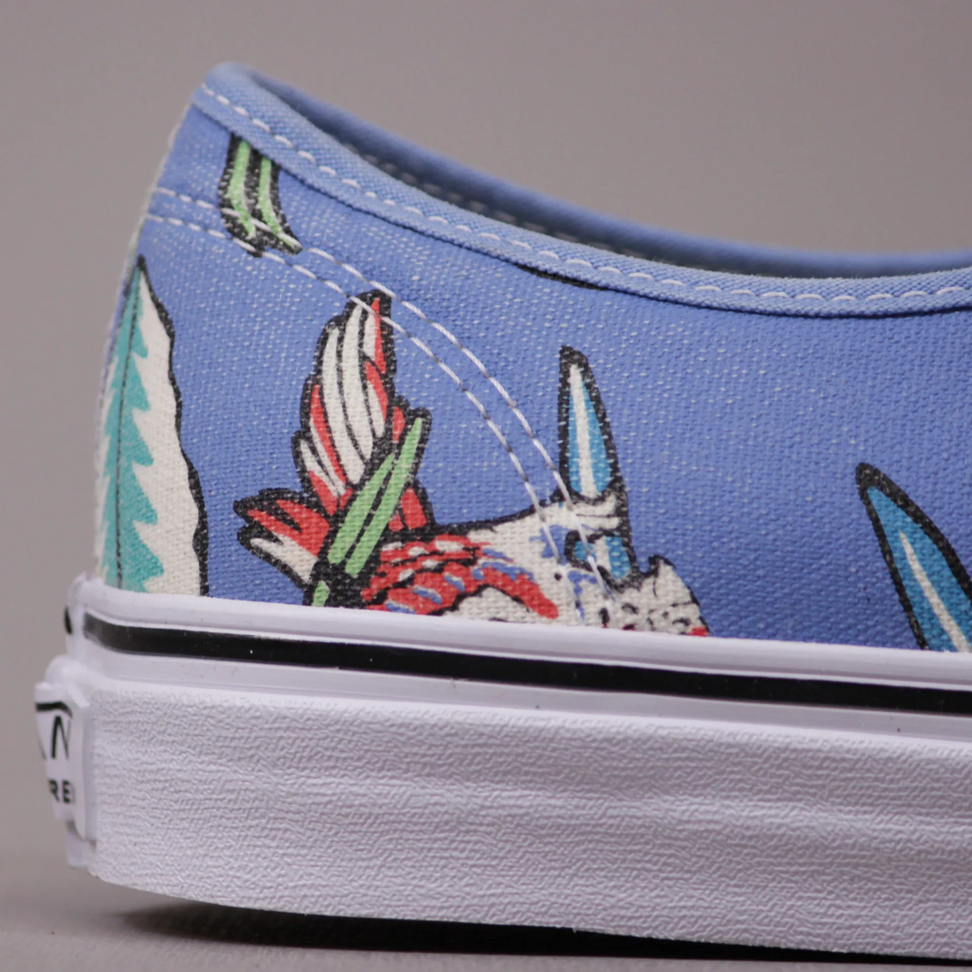 Vans Authentic Van Doren Unisex Shoes Trainers Parrot Bird Print