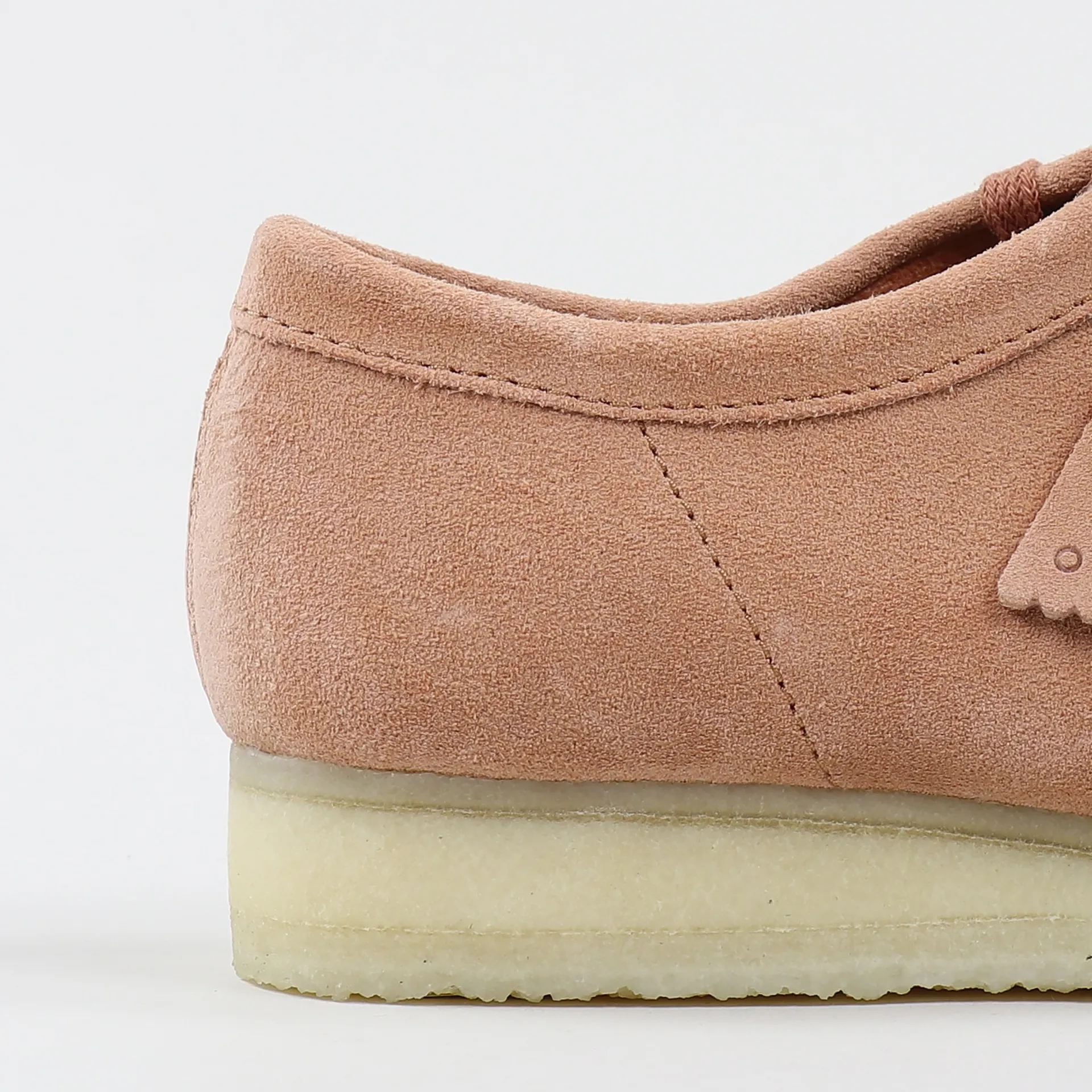 Clarks Originals Wallabee Crepe Shoes Sandstone Suede Brown