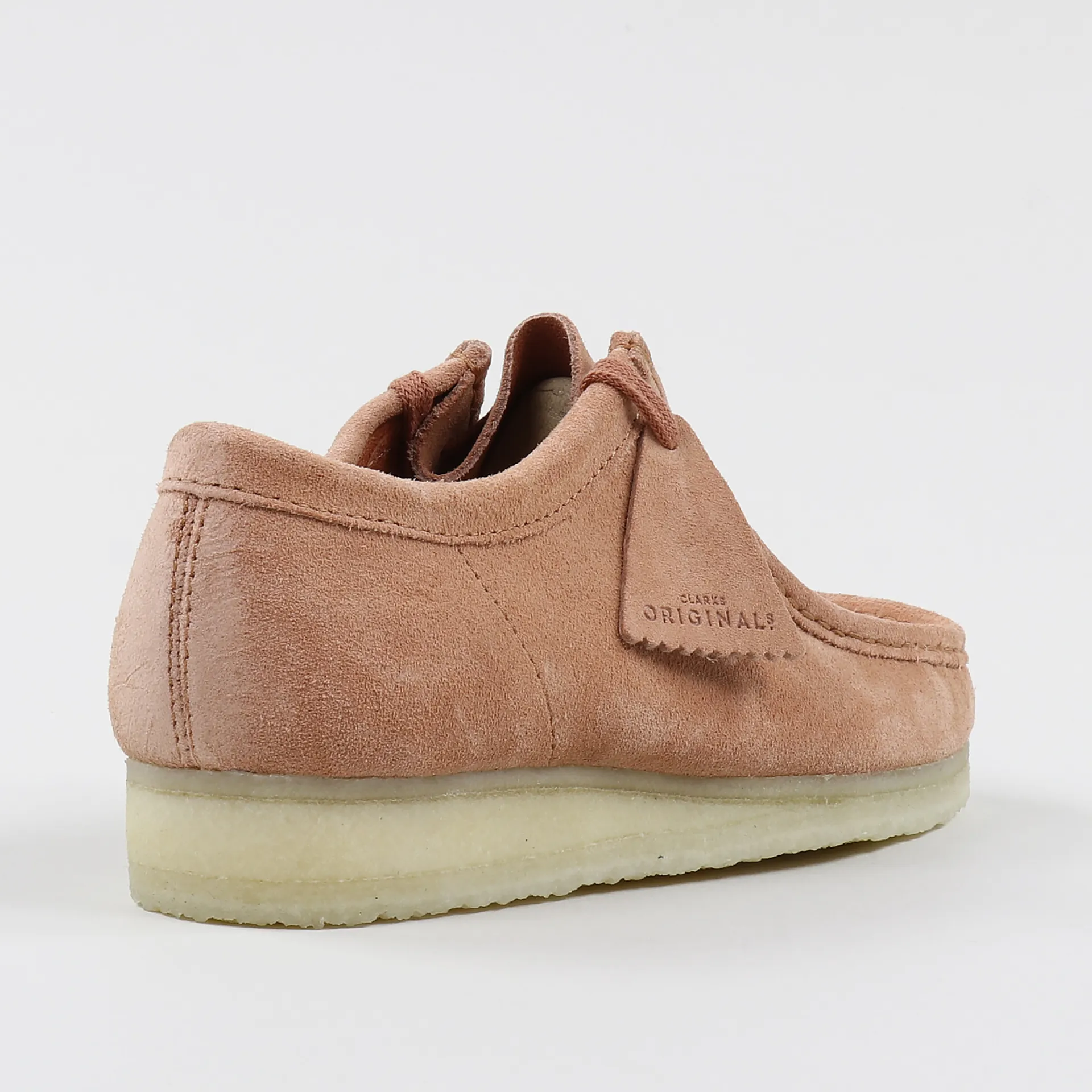 Clarks Originals Wallabee Crepe Shoes Sandstone Suede Brown