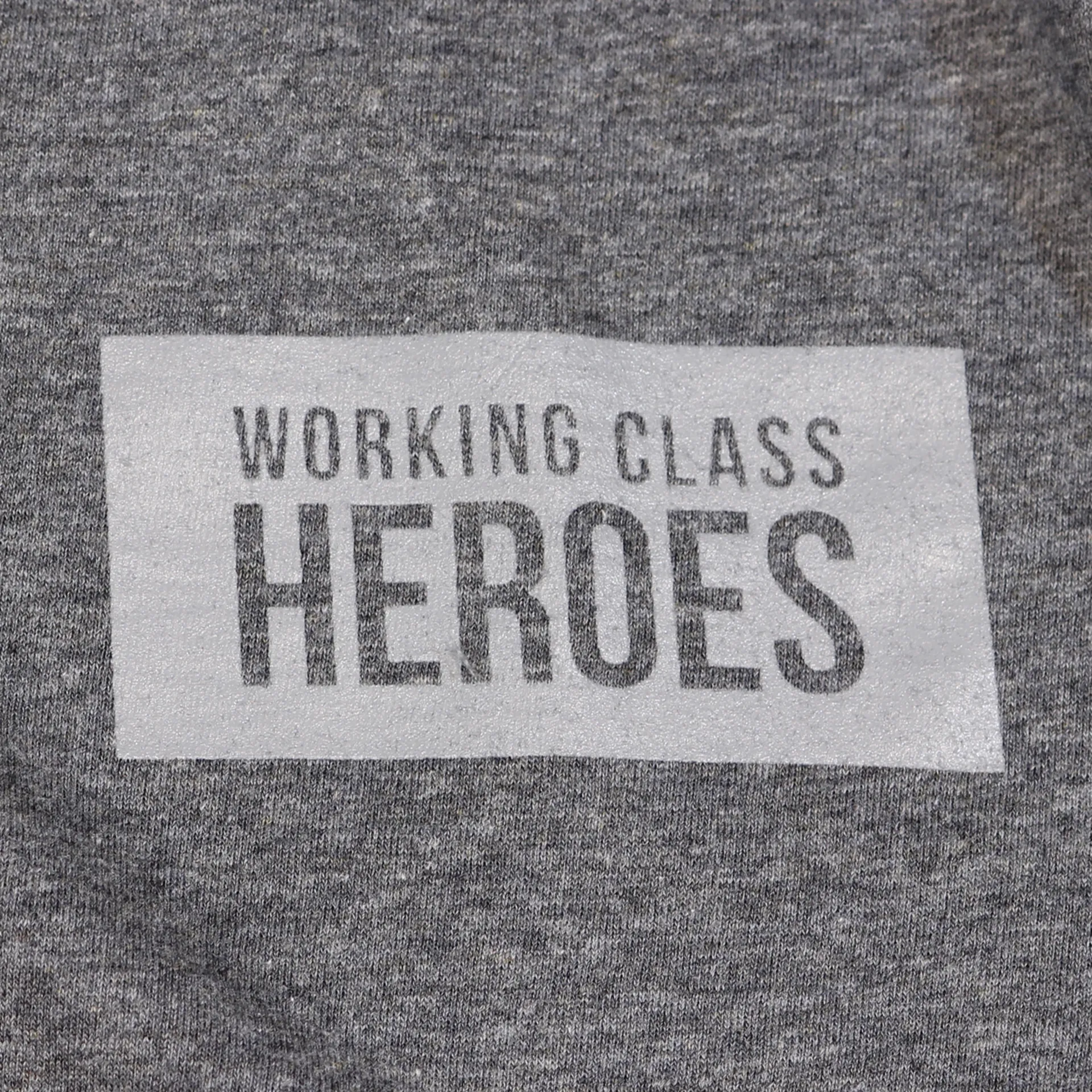 Dickies x Working Class Heroes Logo T Shirt Dark Heather Grey