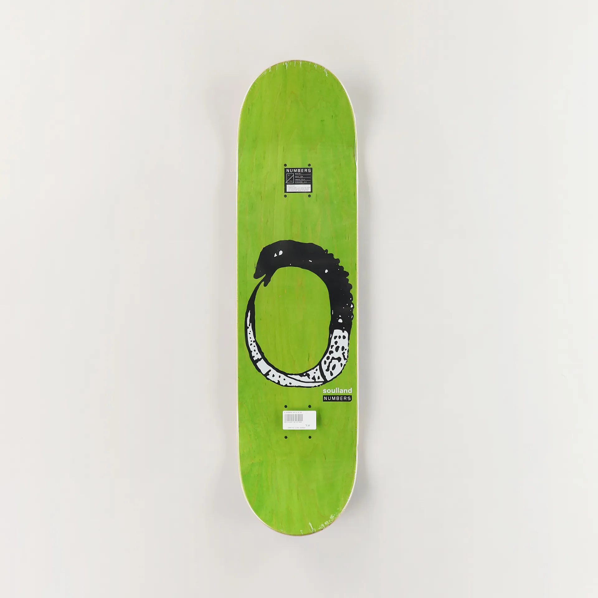 Soulland x Numbers 7 Ply Davis Skateboarding Deck 8.28 Inch