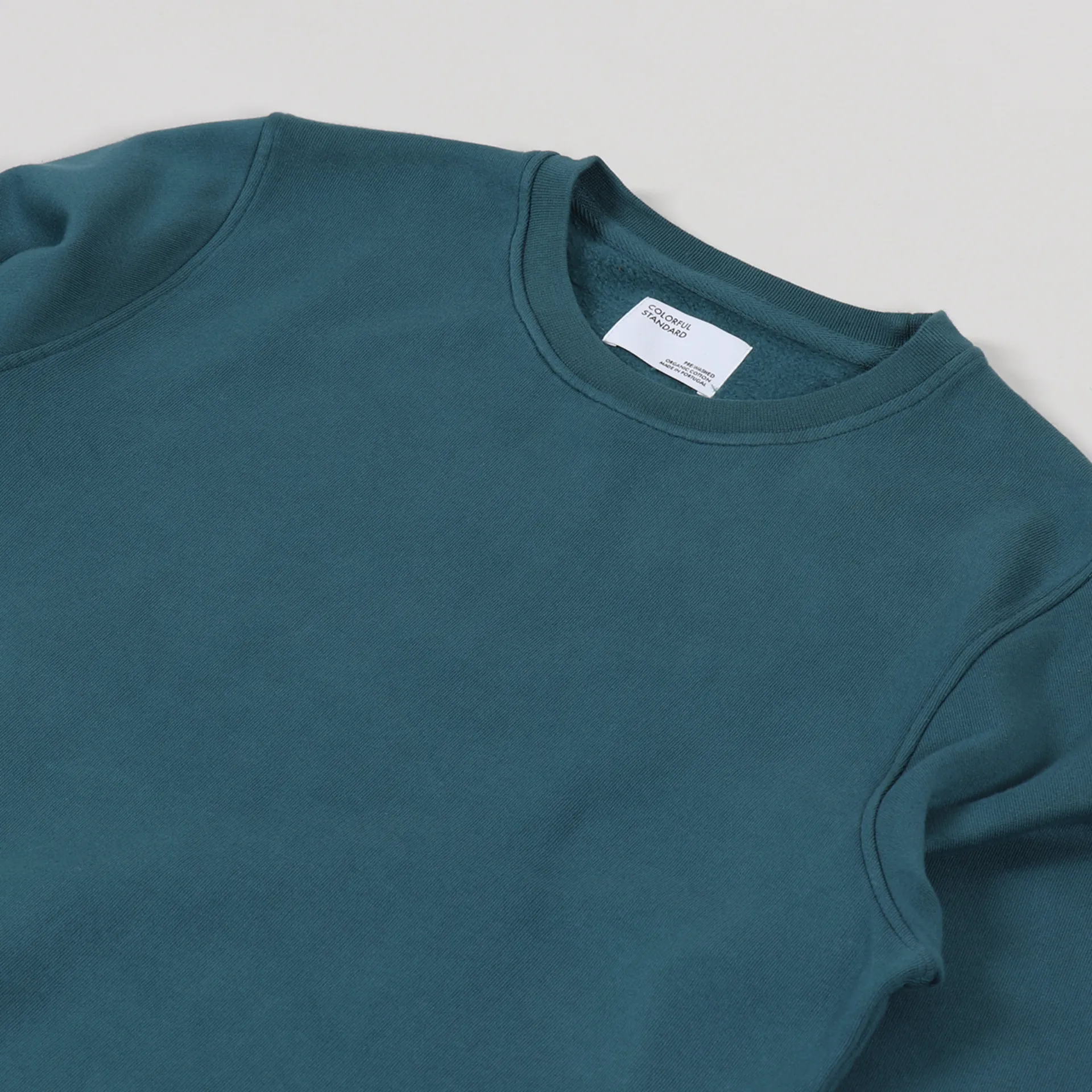 Colorful Standard Classic Organic Crew Sweatshirt Ocean Green