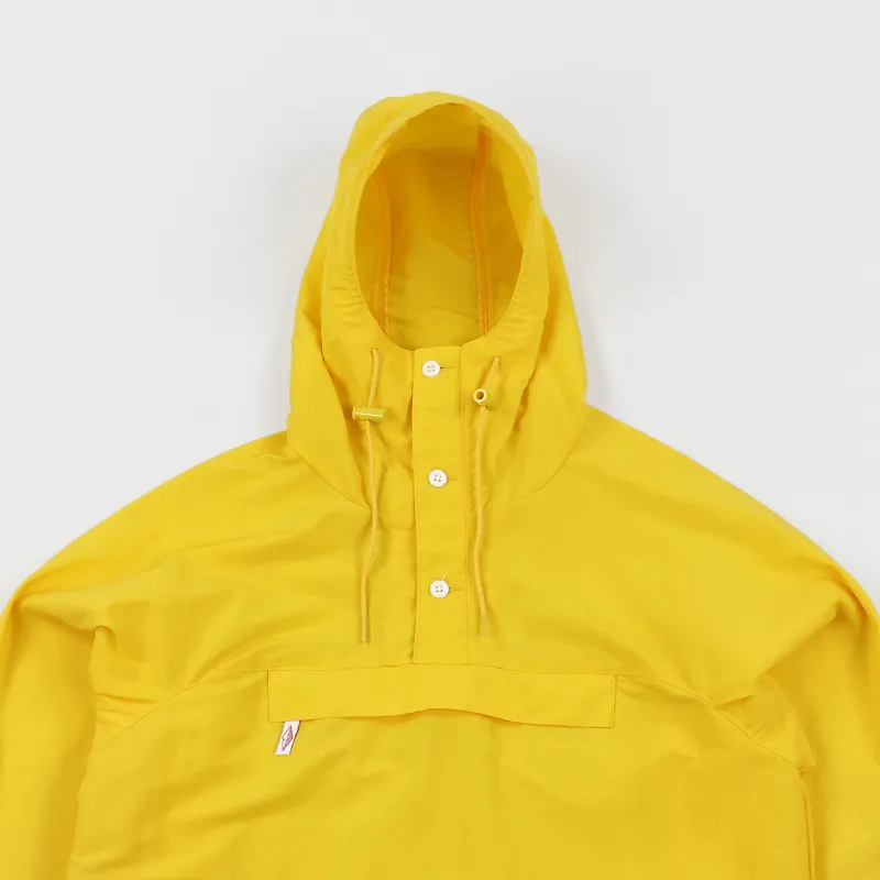Battenwear Premium Packable Nylon Pullover Anorak Jacket Yellow