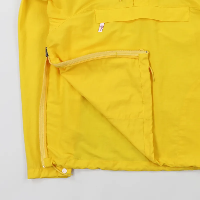 Battenwear Premium Packable Nylon Pullover Anorak Jacket Yellow