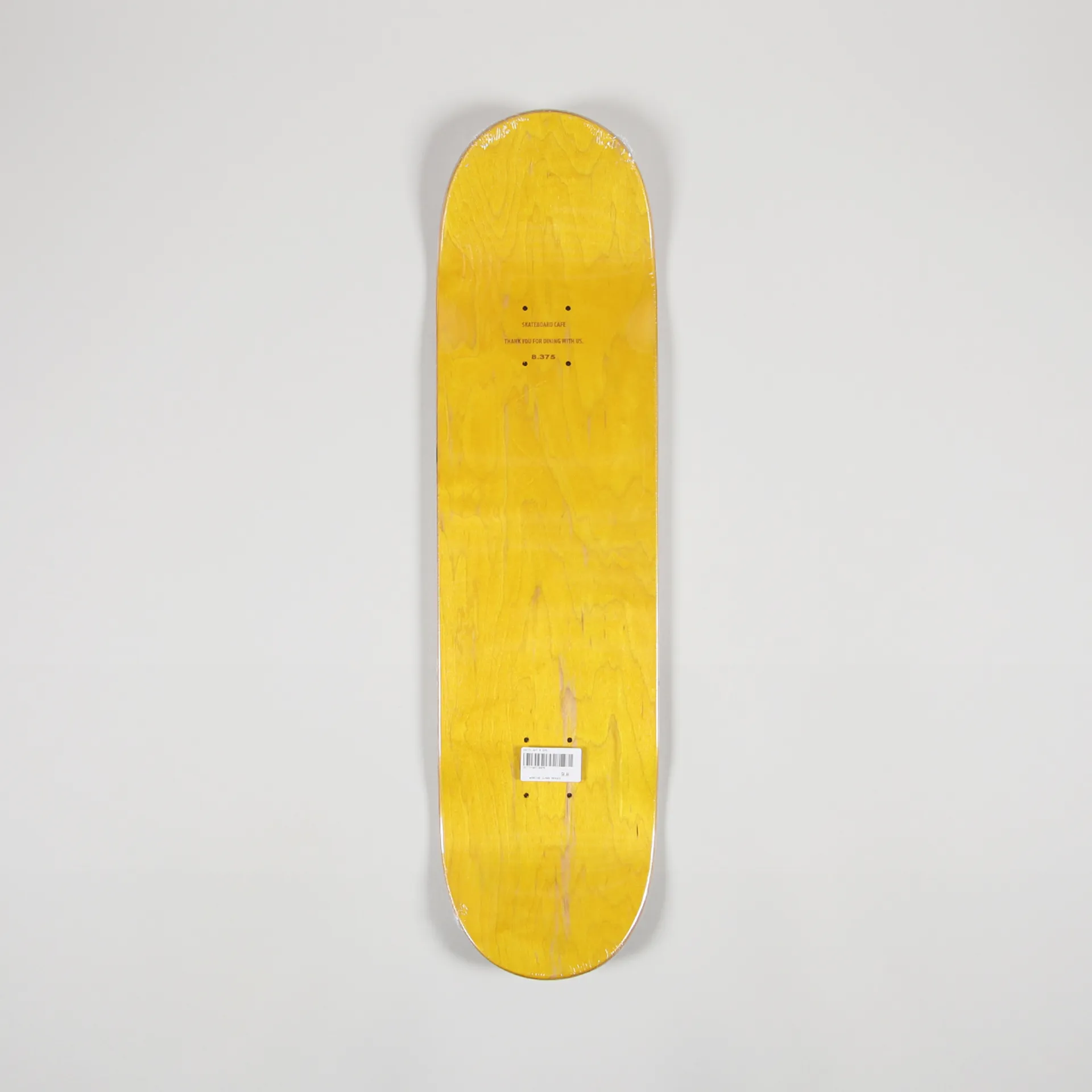 Skateboard Cafe Unity Deck White 8.375 Inch